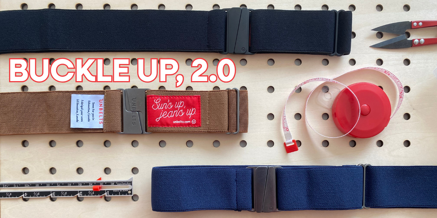 Unbelts | Adjustable Stretch Belt Made in Canada